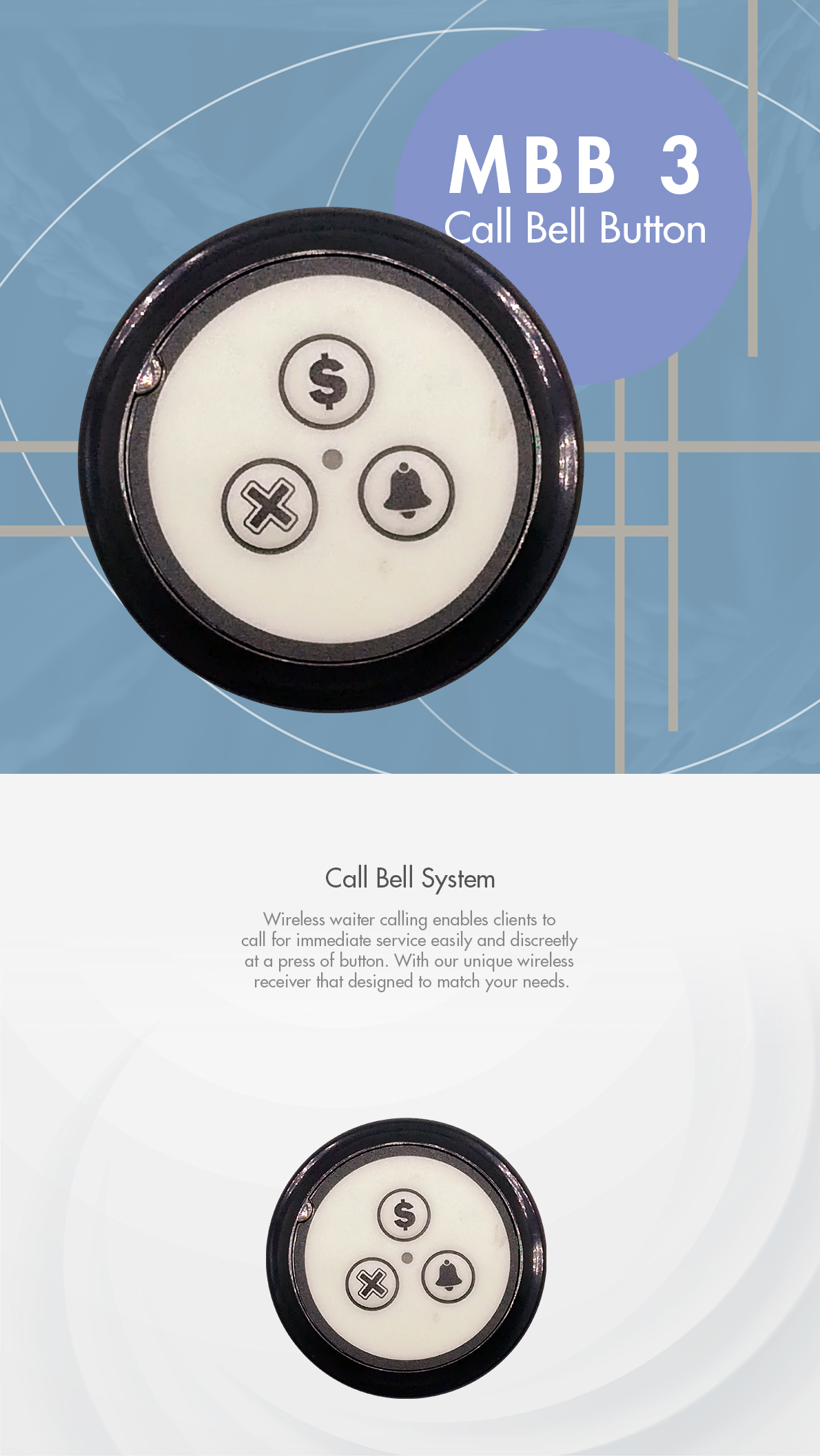 MBB3-B-Call Bell System – MDOT