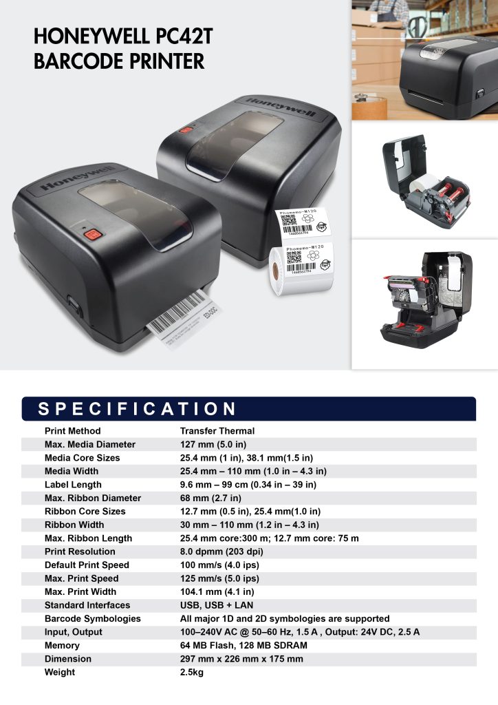 PC42T-Barcode Printer - MDOT