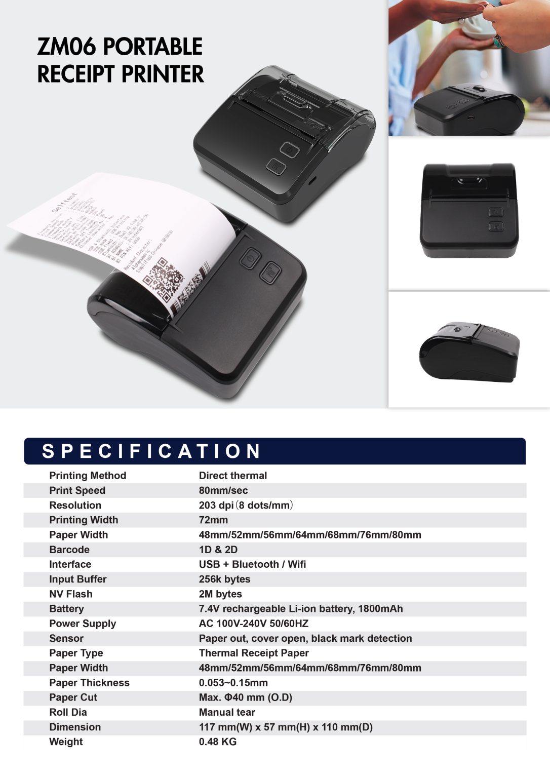 ZM06 -Pos Printer - MDOT